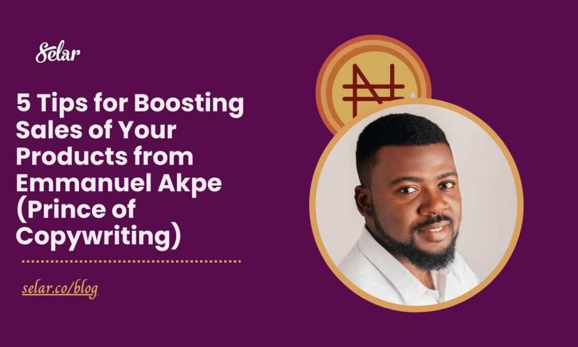 5 Tips for Boosting Sales of Your Products from Emmanuel Akpe (Prince ...