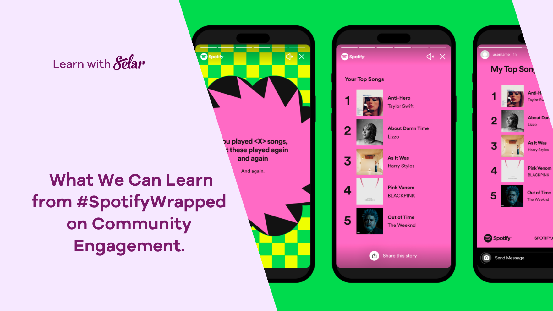 LearnwithSelar: What We Can Learn from #SpotifyWrapped on Community ...